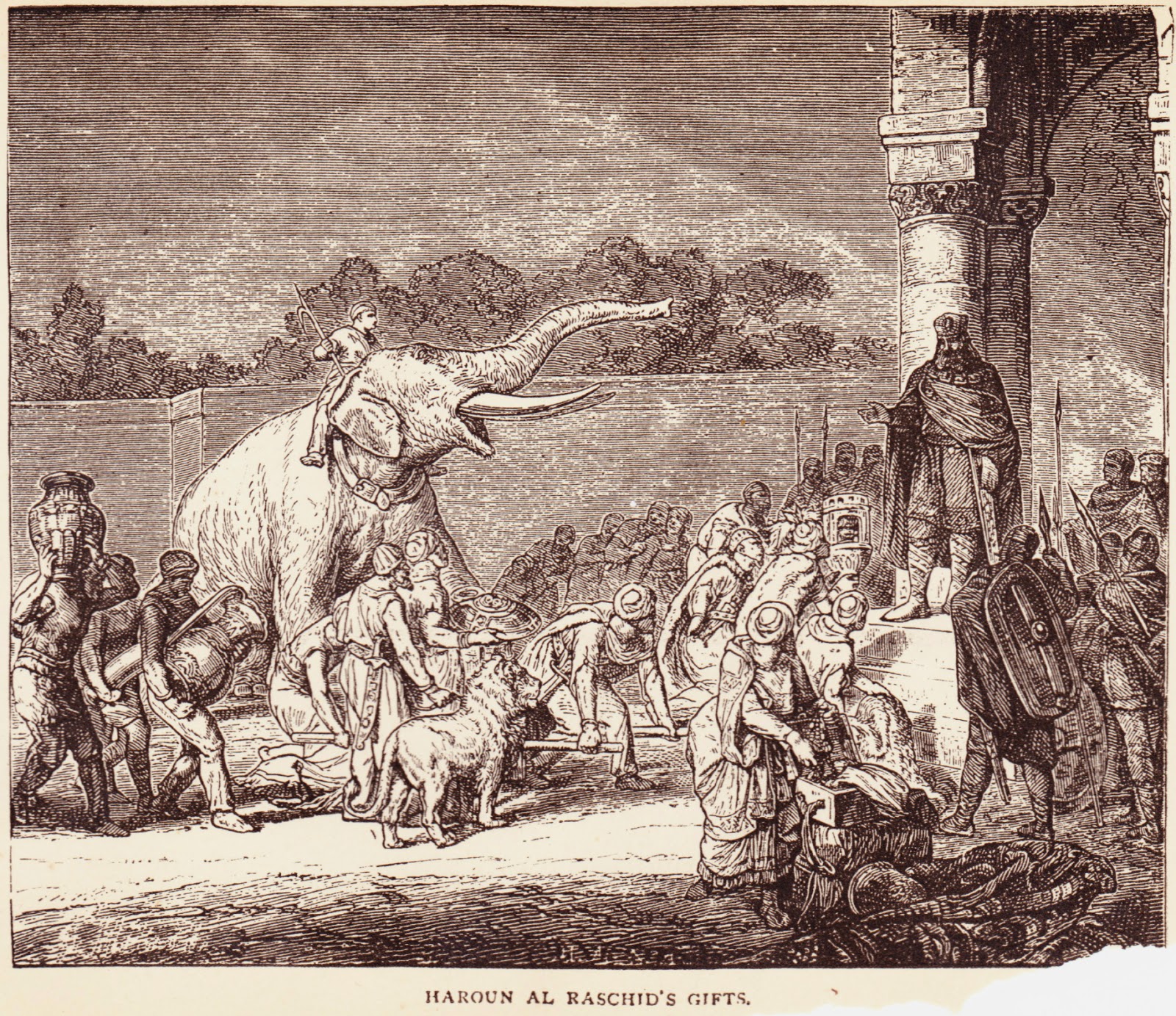 Abul-Abbas, el primer elefante en el norte de Europa - Historias de la Historia